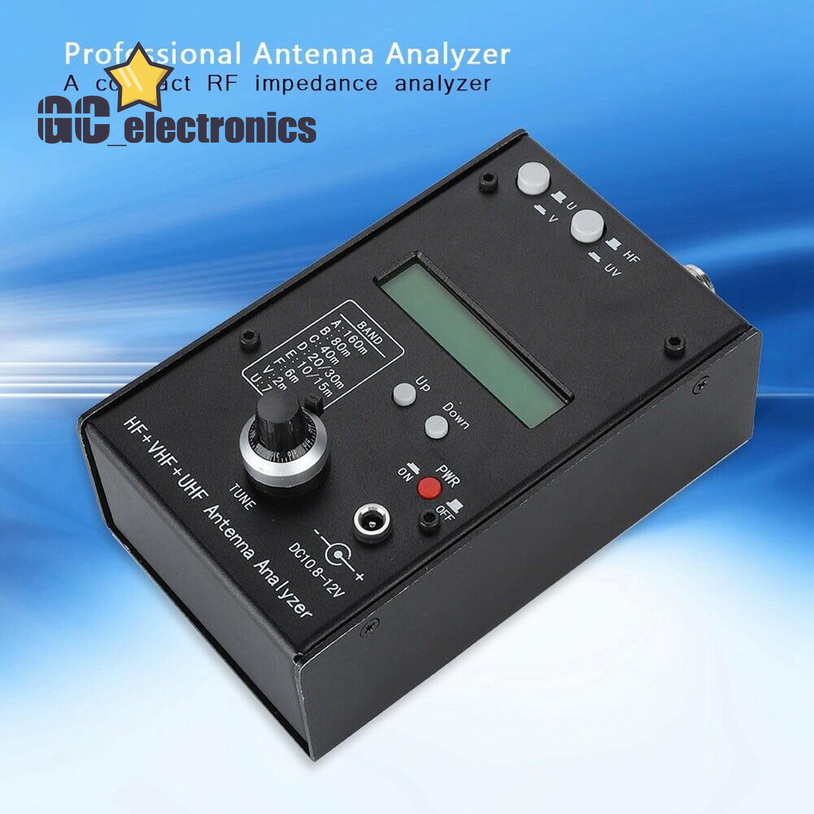 UHF Antenna Analyzer Antenna Meter AW07A Antenna Tester HF Analyzer ...
