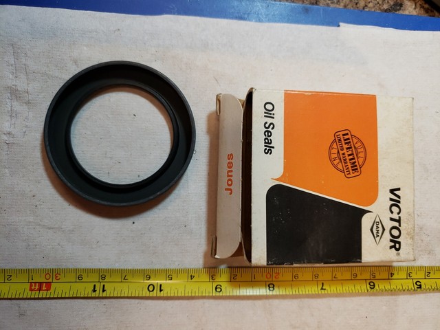 VICTOR Front Wheel Seal 2 Pcs 46099 1955-57 Chevy Chevrolet Pass for ...