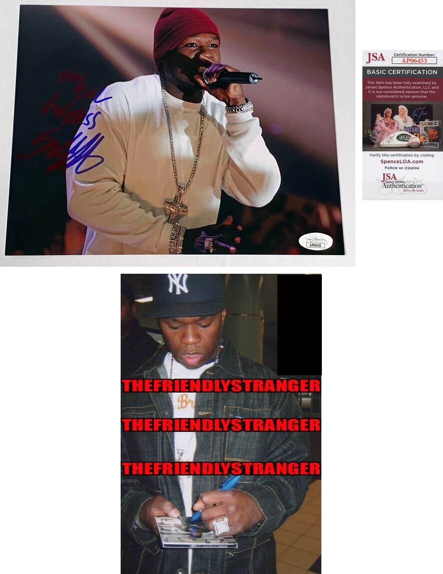50 Cent Autographed Memorabilia | Signed Photo, Jersey, Collectibles ...