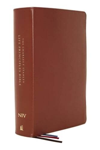 Niv, Charles F. Stanley Life Principles Bible, 2nd Edition, Genuine ...
