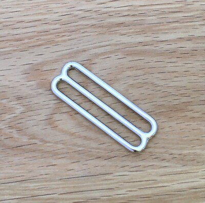 50mm 2" Nickel Nickle Plated Tri Glide 3 Bar Slide Adjuster Webbing ...