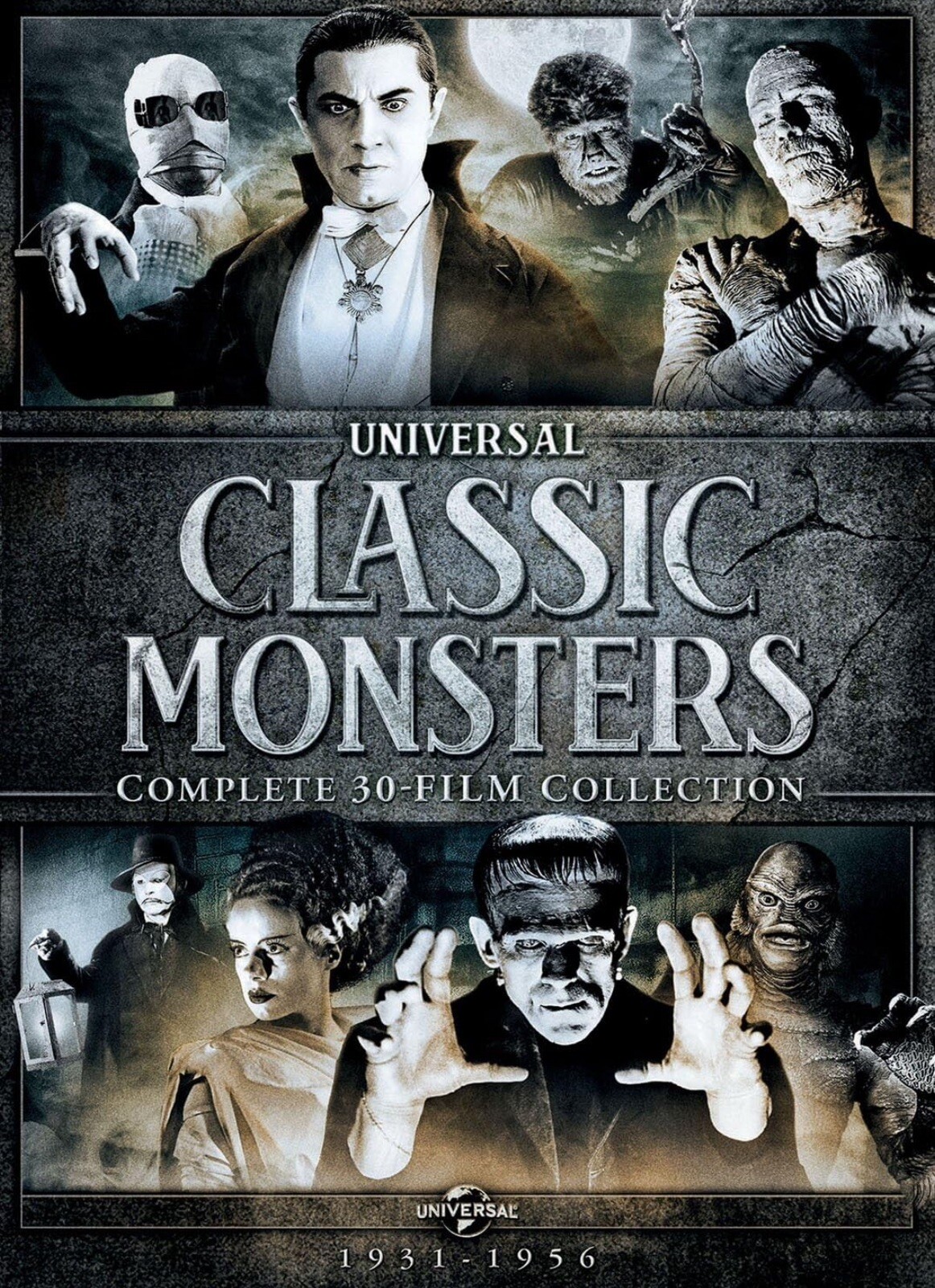 Universal Classic Monsters Complete 30-Film Collection Edgar Barrier ...