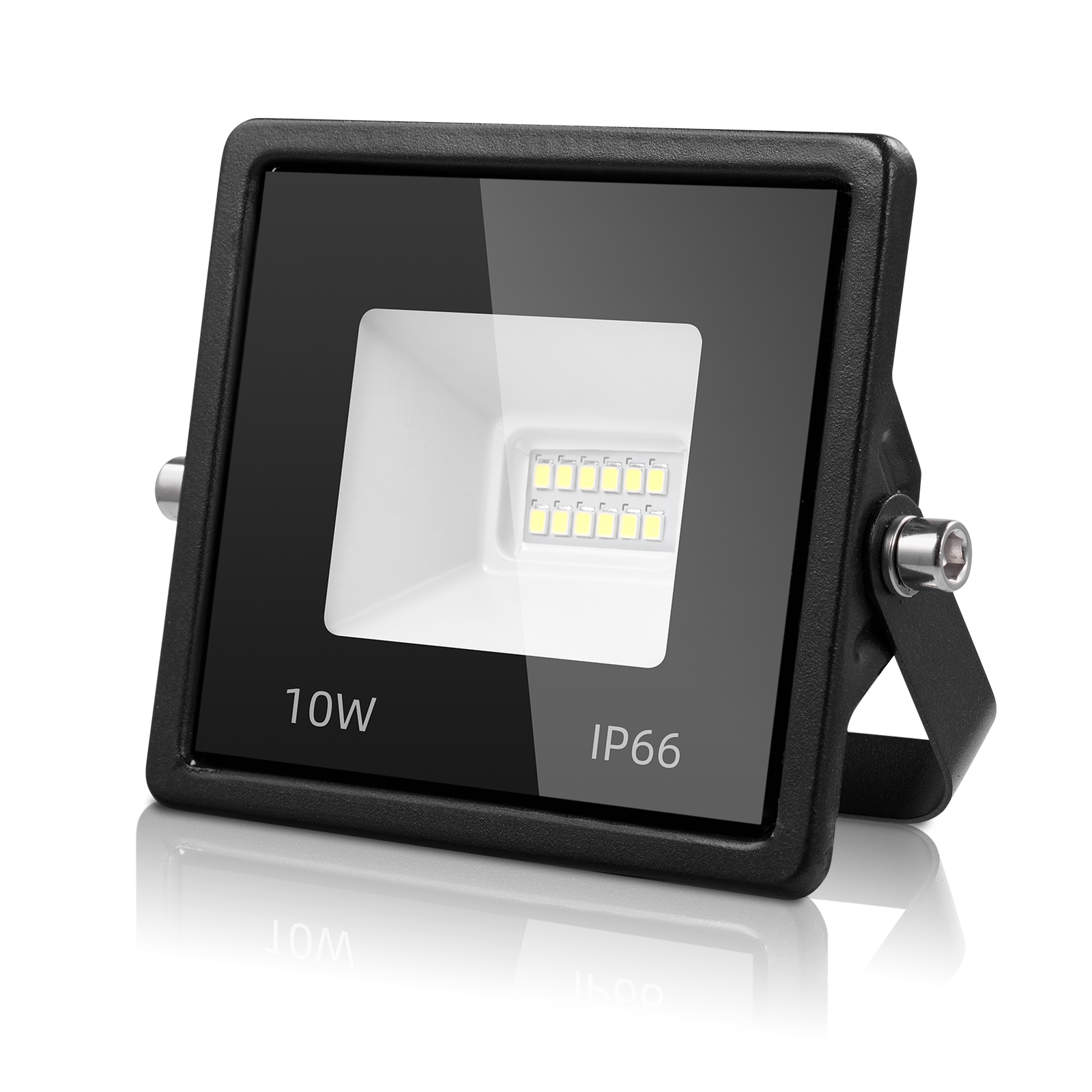 10X 10W LED Flood Light Outdoor Garden Lamp Yard Security Landscape ...