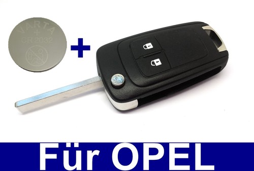 2T Replacement Folding Key Shell for Opel Astra Insignia Corsa Meriva ...