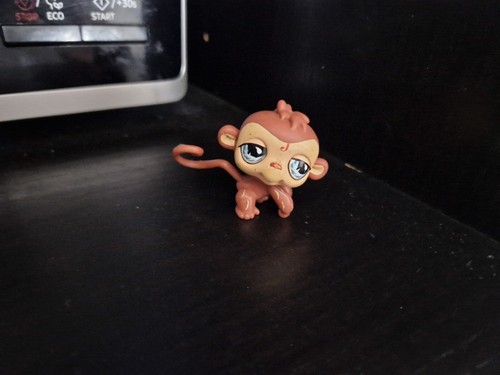 FIGURINE LITTLEST PETSHOP SINGE 485 MONKEY/LPS/HASBRO RARE! Hasbro pet ...