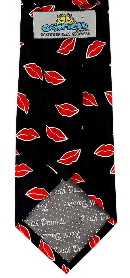 Garfield Cat Love Men's Necktie Licensed Keith Daniels Funny Cartoon ...