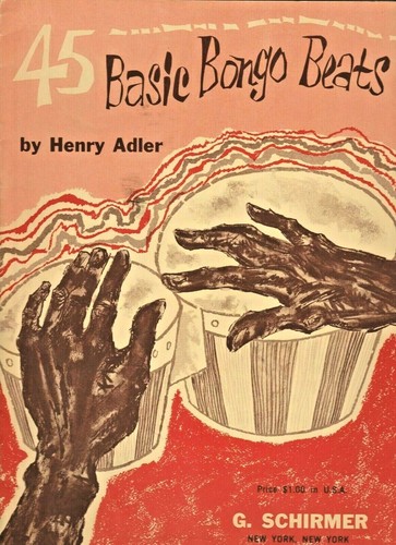45 Basic Bongo Beats Henry Adler 15 pages sheet music | eBay