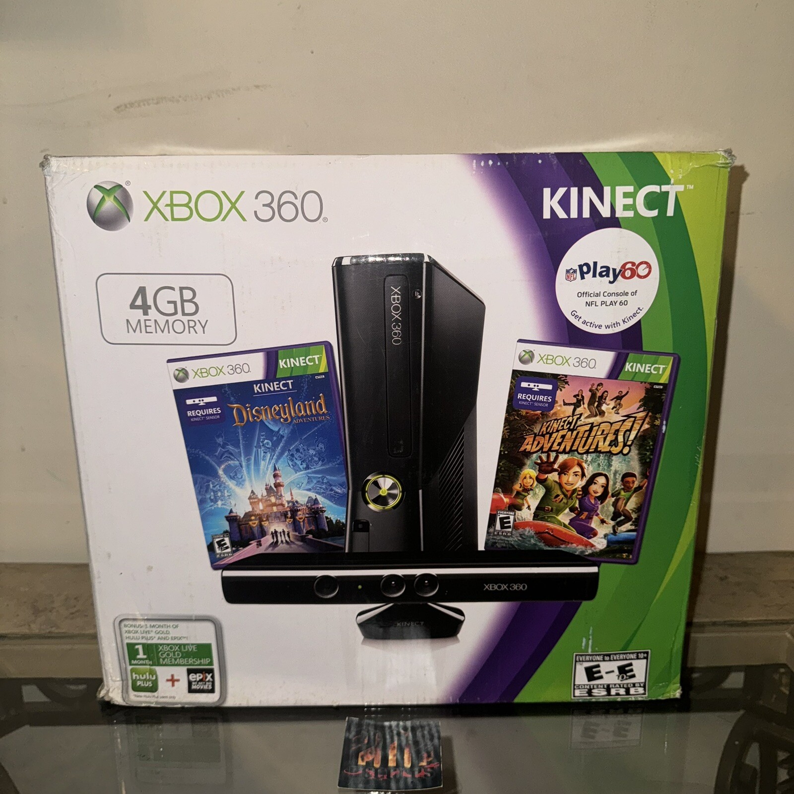 Microsoft Xbox 360 4GB Console With Peggle 2 Bundle- Black (L9V-00039 ...