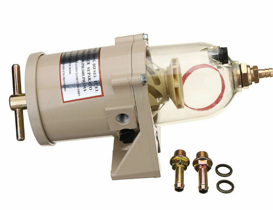 Diesel Fuel Water Separator Filter Kit 500FG 500FH Universal Truck Boat ...