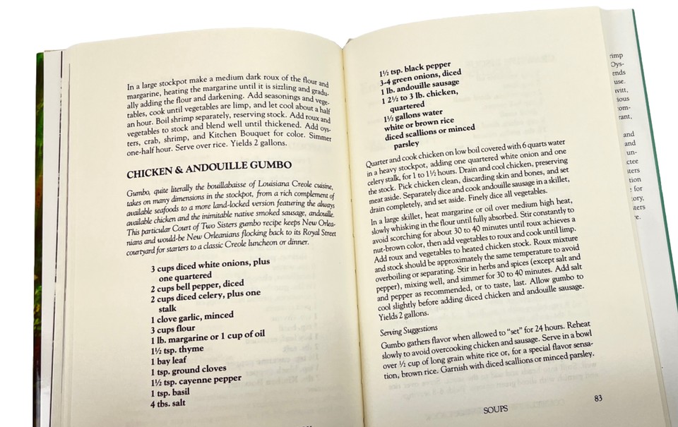 The Court of Two Sisters Cookbook Mel Leavitt Restaurant History French ...