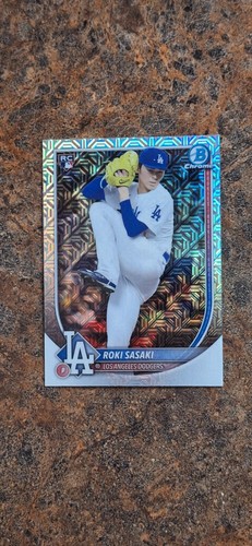 2025 Bowman Chrome Roki Sasaki RC Mojo Refractor Mega... | eBay