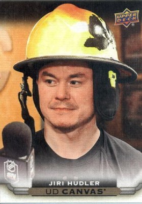 2015-16 Upper Deck Canvas #C12 Jiri Hudler | eBay