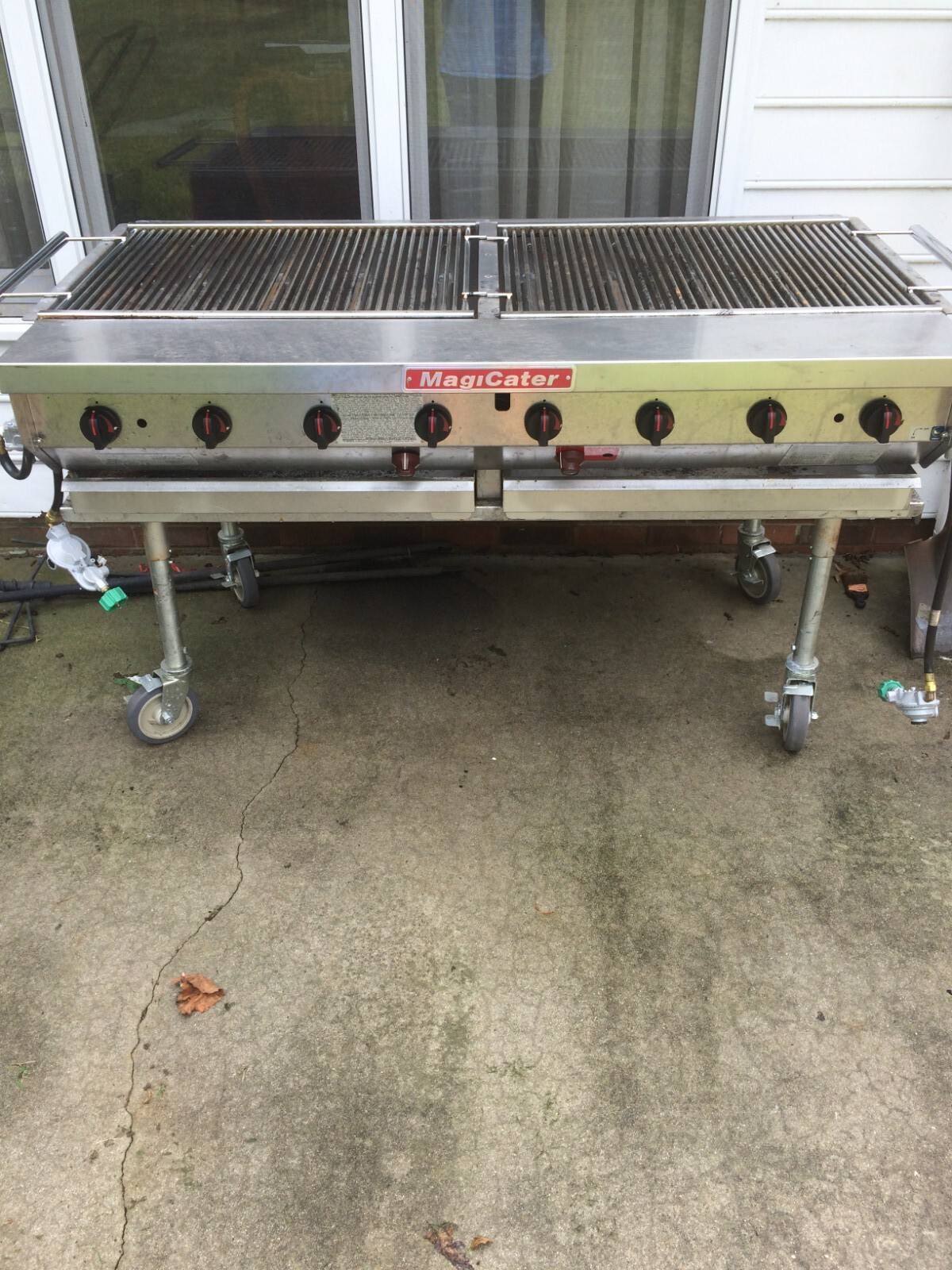 Magic Caterer double propane event grill | eBay