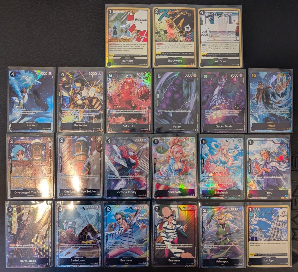 🔥Master Set🔥PRB-01 The Best All AA & FA's - OP TCG Collectors | eBay