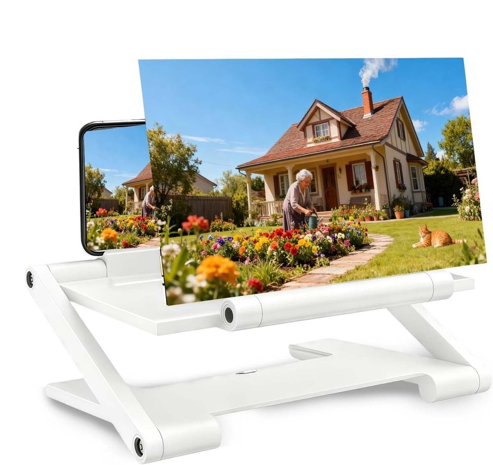 Foldable 3D Screen Magnifier for Smartphones Portable Cell Phone ...