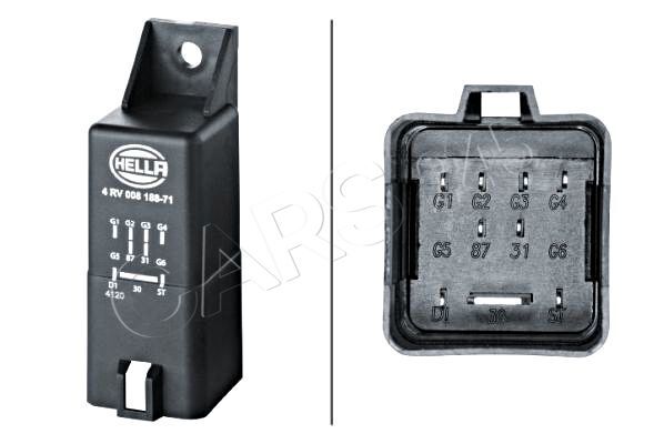 Glow Plug System Control Unit HELLA Fits AUDI A1 Q3 SEAT SKODA VW ...