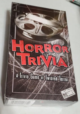 Twisted Terror Horror Trivia Game Ultimate Evil of the Night Scary ...