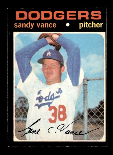 1971 OPC O-Pee-Chee Baseball #34 Sandy Vance EX | eBay