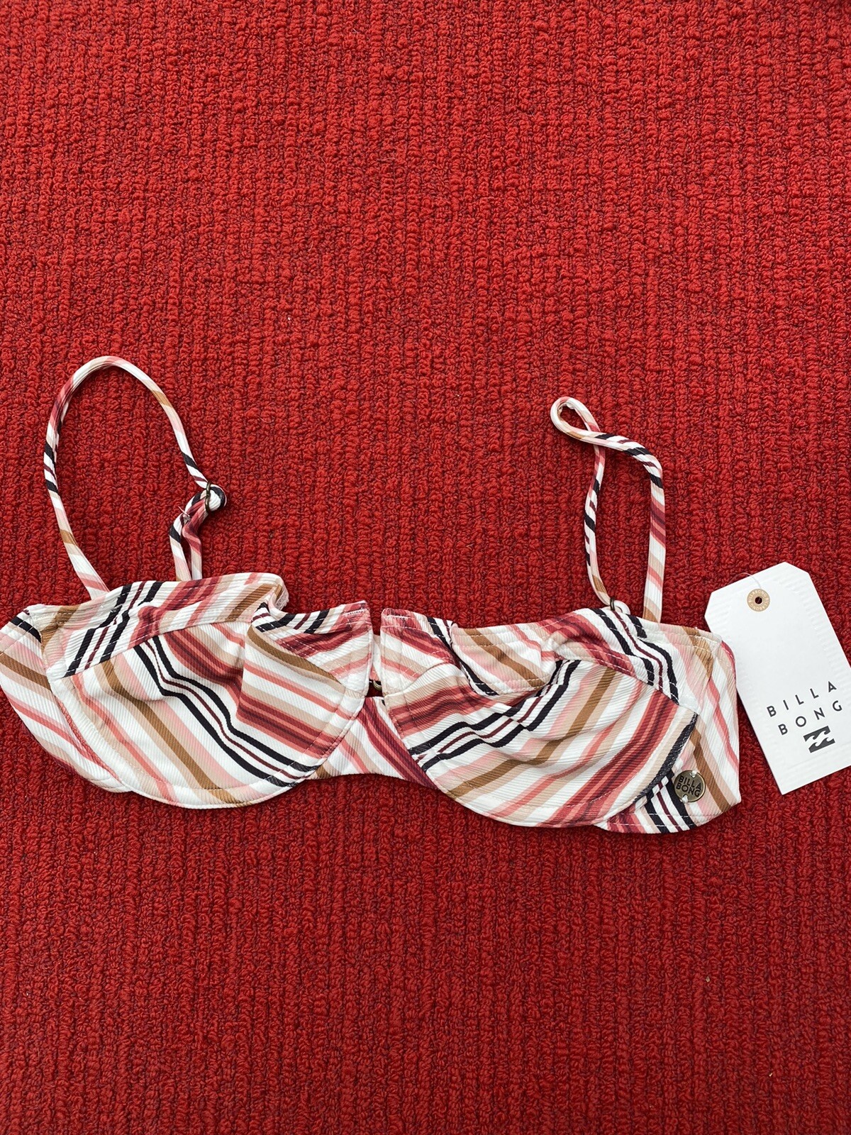 Billabong Women's Above It All Underwire Bikini Top Multi Size Small ...