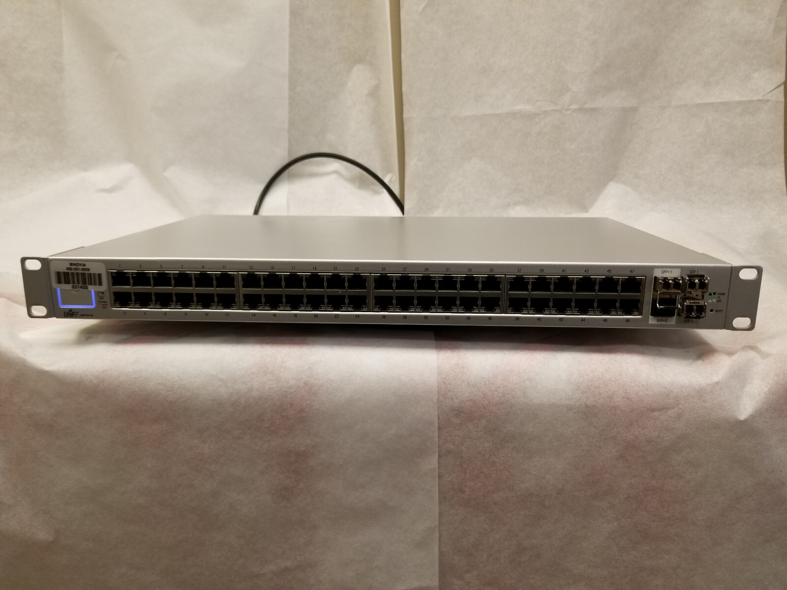 Ubiquiti Networks UniFi (US-48-500W) 48-Port Rack-Mountable Serial ...