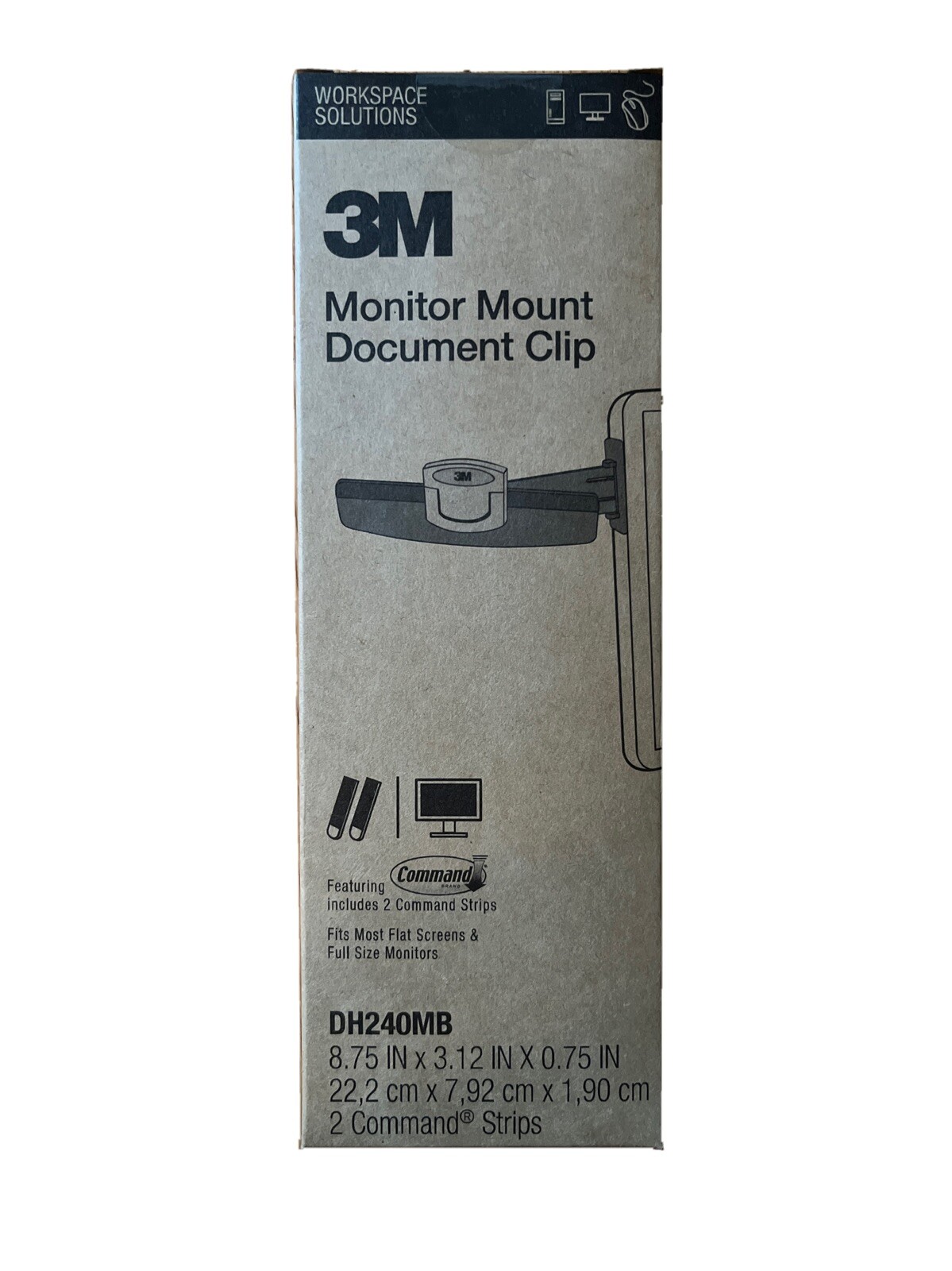 3M Swing Arm Copyholder Adhesive Monitor Mount Plastic 30 Sheet ...