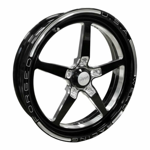 Mustang Cobra Weld Racing Aluma Star 2.0 Black 17 x 4.5 88B-1704204 ...
