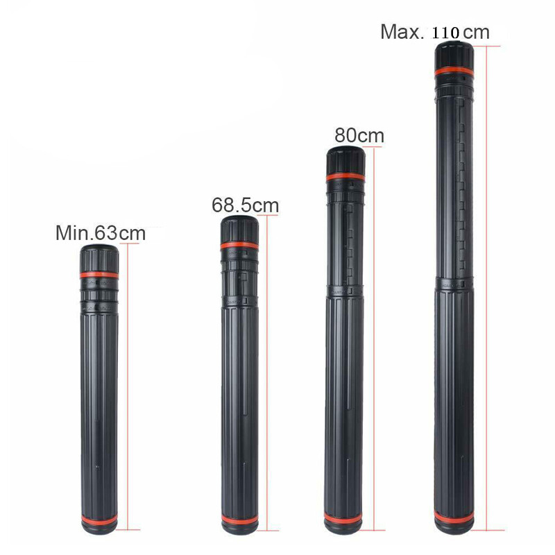 Archery 32" Fiberglass Arrows +Telescopic Arrow Quiver for Bow Hunting ...