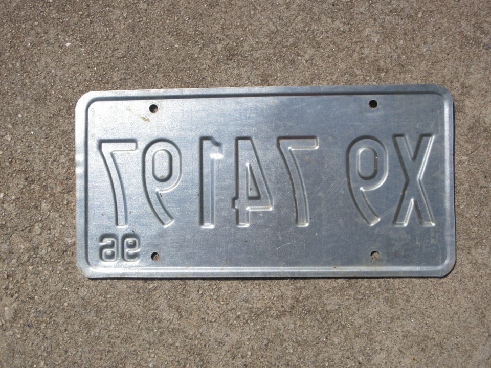 1996 Alabama Apportioned License Plate X974197 Semi Truck AL Tractor ...