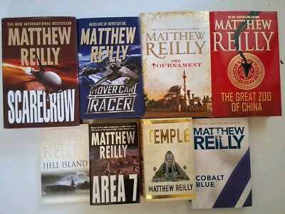 Matthew Reilly Books Bundle Lot Of 8 Assorted Preowned Paperback And ...
