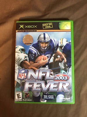 NFL Fever 2003 - Original Xbox Game 805529139480| eBay