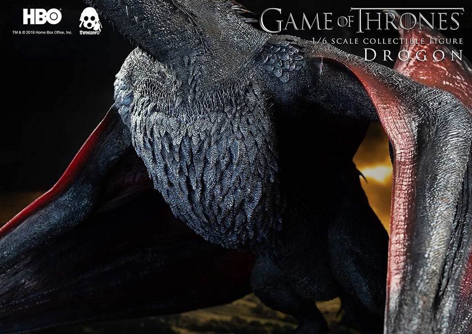 ThreeZero Game of Thrones: Drogon 1/6 Scale Statue | eBay