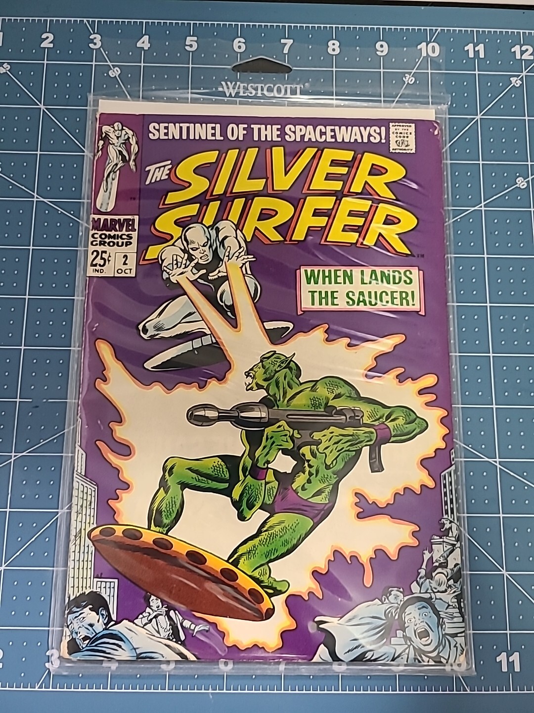 Silver Surfer #2 -1st Appearance Badoon! Buscema/Sinnott Art! Marvel ...