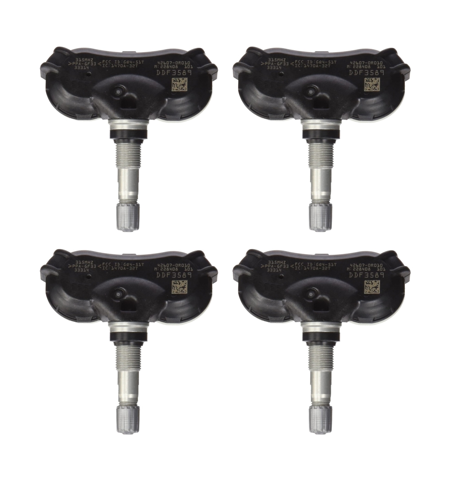 Genuine OEM Set 4 Tire Pressure Monitoring System Sensors For Toyota ...
