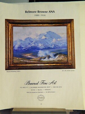 BELMORE BROWNE/ BENJAMIN C BROWN ART PIECES ORIG VTG 2003 ADVERTISEMENT ...