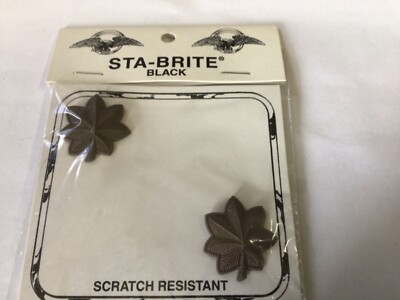 US Navy Lt Commander/ US Army Major Collar Rank Pins NEW IN PACKAGE ...