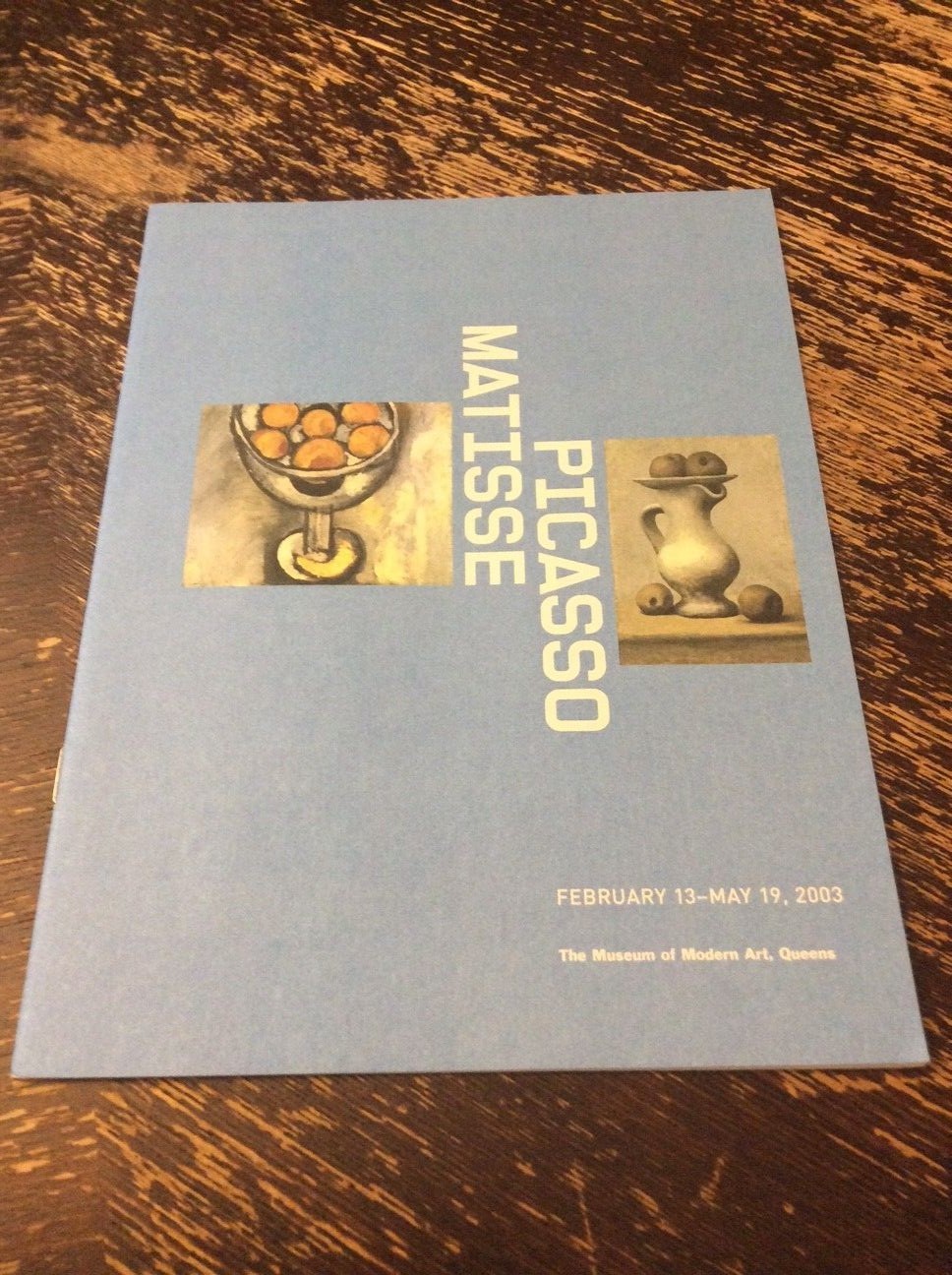 Matisse Picasso Program 2003 Museum of Modern Art New York MoMA Queens ...
