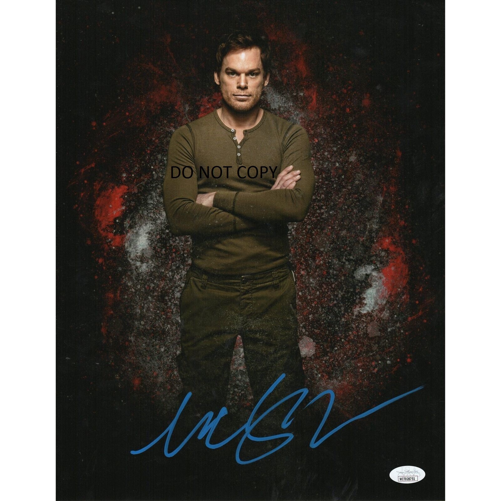 DEXTER - Michael C Hall Autographed Signed 8x10 RP Photo 4 !! | eBay