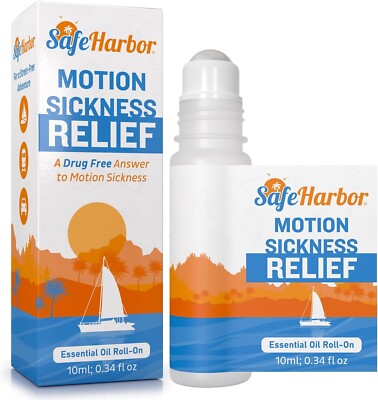 MOTION SICKNESS RELIEF ROLL-ON | ANTI NAUSEA ESSENTAIL OIL FOR SEA ...
