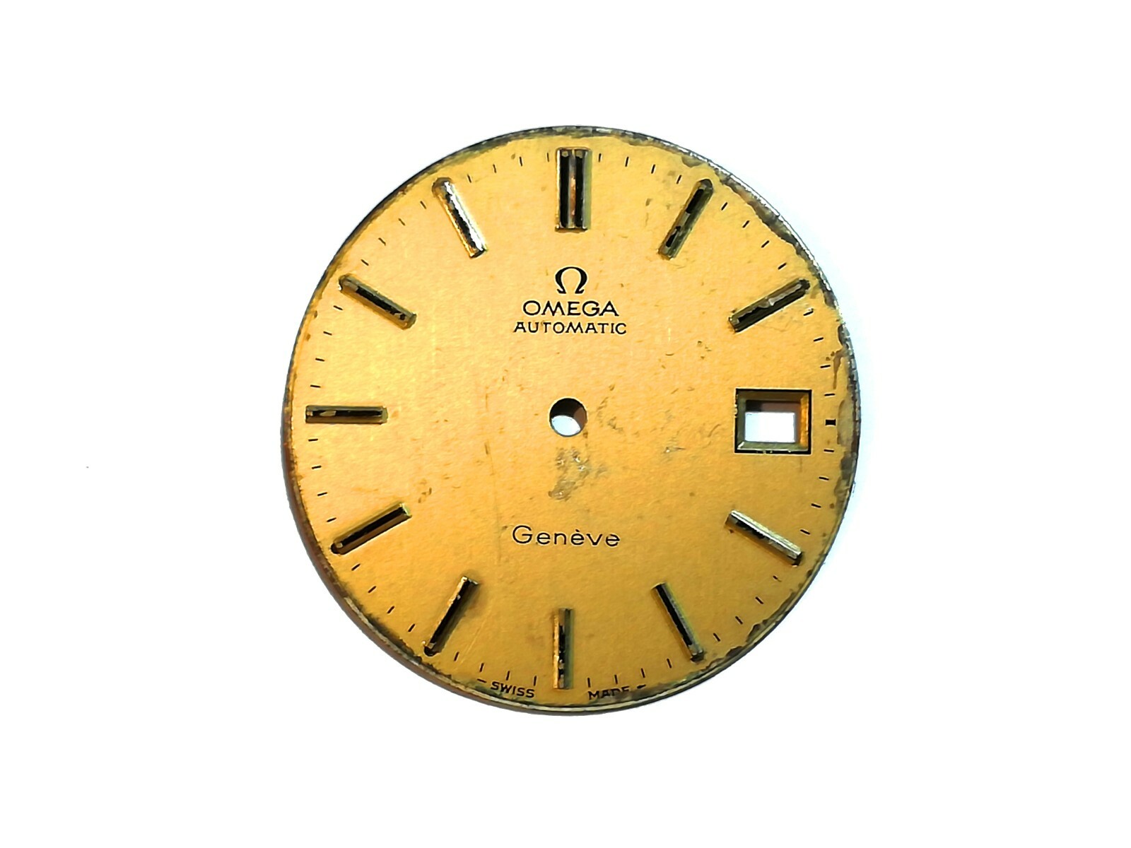 Esfera OMEGA AUTOMATIC GENÈVE 29.5mm Dial original Omega 1010 1012 ...