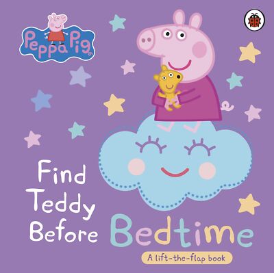 Peppa Pig: Find Teddy Before Bedtime: A lift-the-flap book by Peppa Pig ...