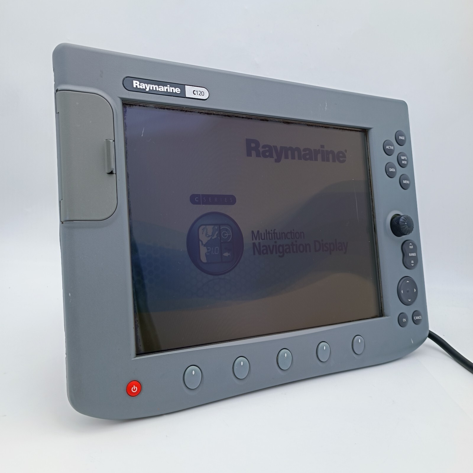 Raymarine C120 GPS Chartplotter E02022 Radar Multi-Function Legacy ...