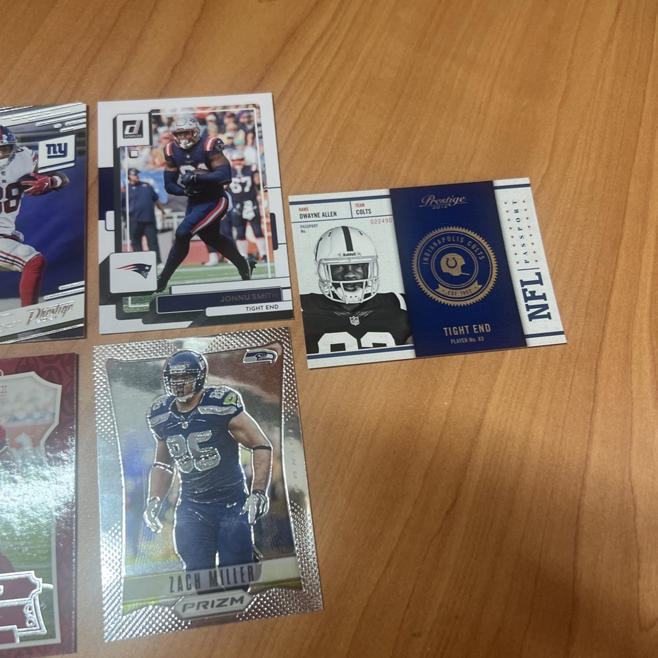 x5 TE NFL Dwayne Allen Jordan Reed Zach Miller Evan Engram Jonnu Smith ...