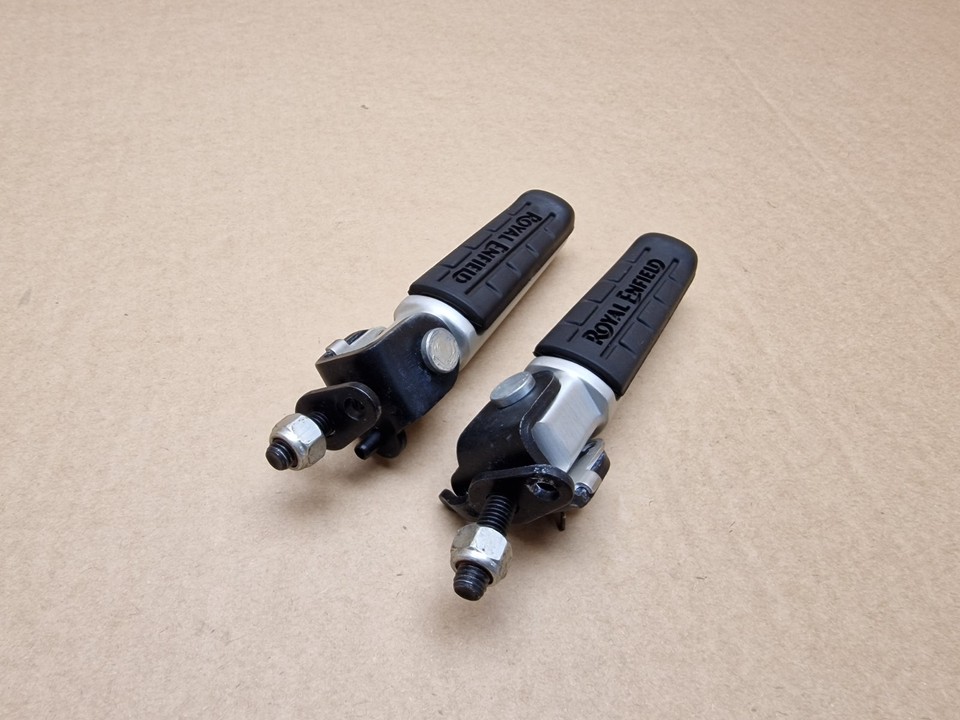 Royal Enfield Interceptor 650 Rear pillion passenger footrests pegs ...