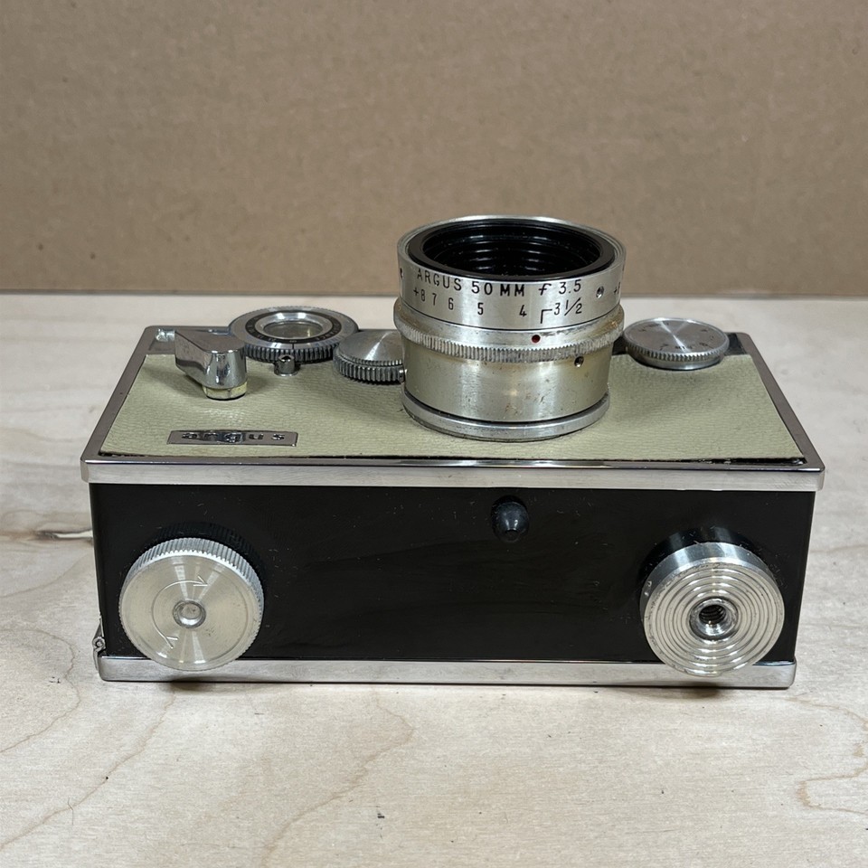 ARGUS C3 (The Brick) Vintage 35mm Roll Film Camera With Case | eBay