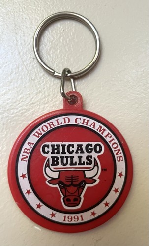 1991 Chicago Bulls Keychain Official NBA Champions Licensed Collectible ...