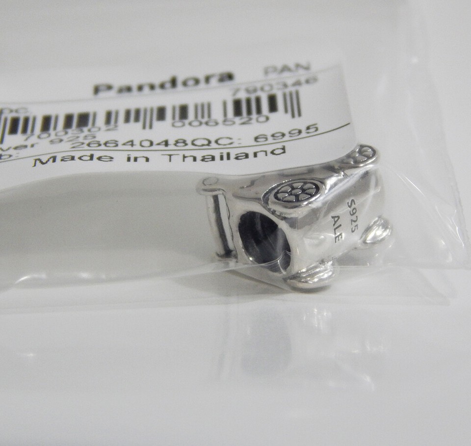 New Authentic Pandora Charm Baby Carriage Sterling Silver Bead 790346 ...