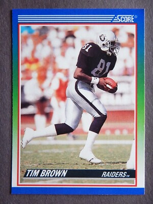 Tim Brown #373 Score 1990 Football Card (Los Angeles Raiders) | eBay