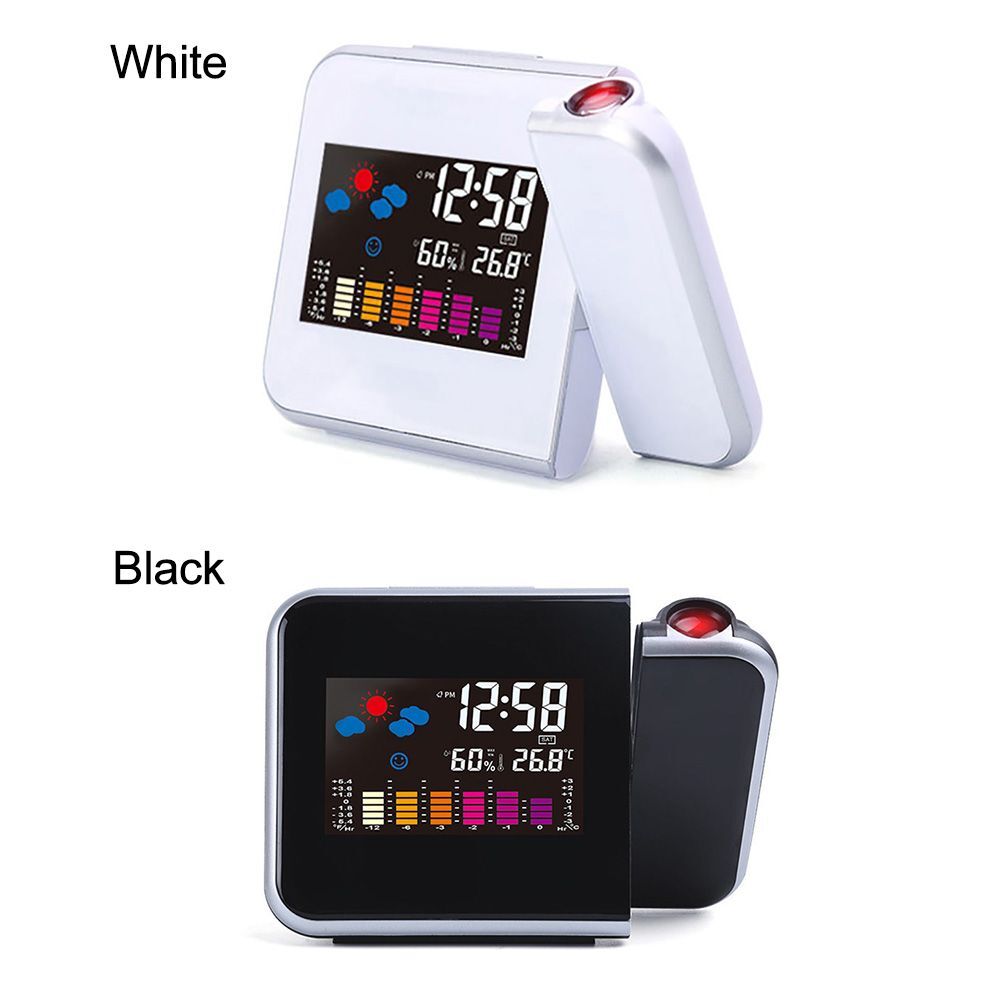 Time Projector Smart Alarm Clock Lcd Display Desktop Clocks LED ...