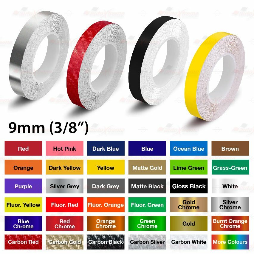 PinStriping Pin Stripe Tape Car Motorcycle Bike RTV Roll Decal Vinyl ...