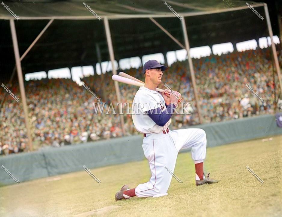 GJ630 Ted Williams - Boston Red Sox Baseball 8x10 11x14 16x20 Colorized ...